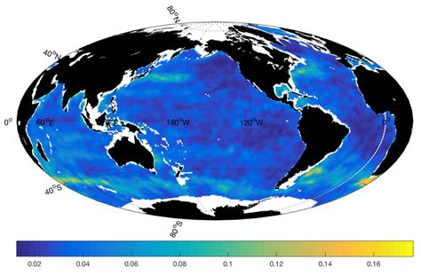 Rmss Of The Sea Level Anomaly Unit M Download Scientific Diagram