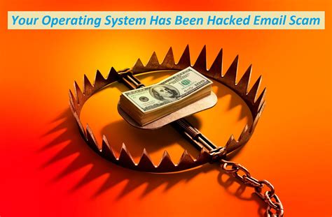 how to remove your operating system has been hacked email scam from pc