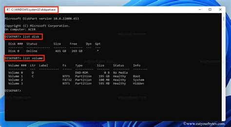 Diskpart Commands For Windows 11 With Examples Wxspzz