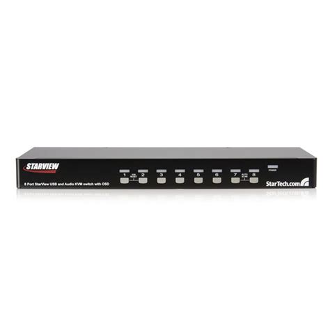 Port USB VGA KVM Switch With Audio KVM Switches