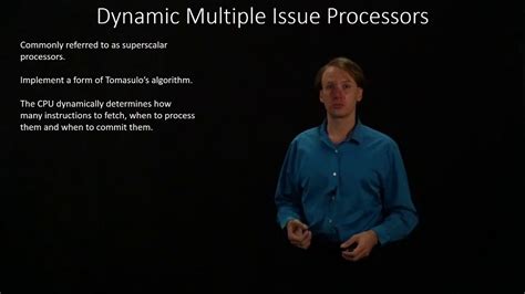 3 dynamic multiple issue processors youtube