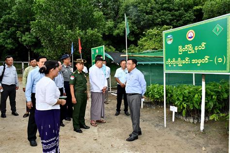 တနင်္သာရီတိုင်းဒေသကြီးဝန်ကြီးချုပ် ဦးမြတ်ကို မြိတ်ခရိုင်အတွင်း ကော်ဖီတိုးချဲ့စိုက်ပျိုးရန် ပ