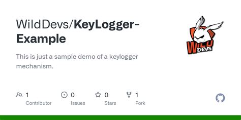 GitHub WildDevs KeyLogger Example This Is Just A Sample Demo Of A