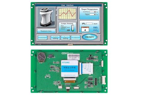 High Brightness Intelligent Hmi Tft Lcd Display Serial Interface 7 Inch Display Artofit