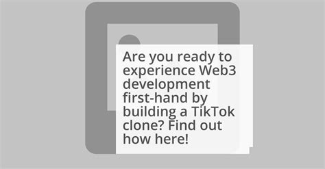 Girish Tiwale On Linkedin How To Build A Full Stack Web3 Tiktok Clone