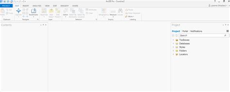 Does ArcGIS Pro Create Blank Project Always Open Project View Now Geographic Information