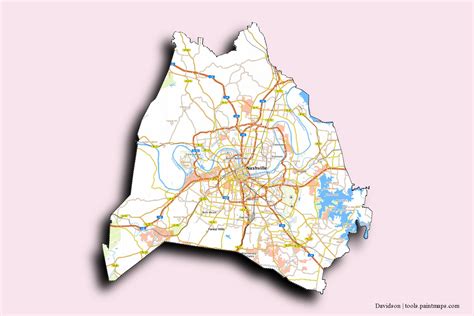 Davidson County Zip Code Map Zip Code To County And Zip Code To Metro