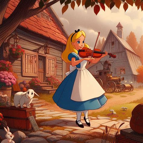 Alice Plays A Set Of Jigs And Reels On Her Fiddle By Spongebobnintendo20 On Deviantart