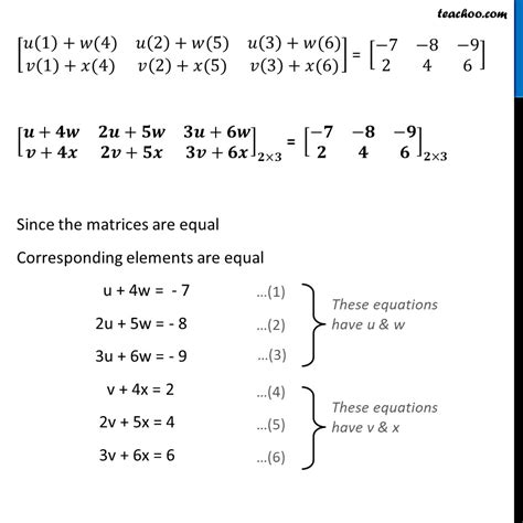 Misc 8 Find Matrix X So That X 1 2 3 4 5 6 Miscellaneous