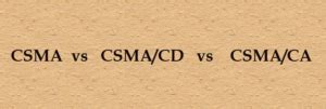 CSMA Vs CSMA CD Vs CSMA CA Technique In MAC Layer A THEORY