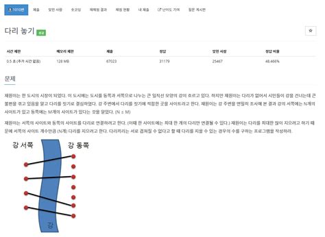 [c ] 백준 1010번 풀이 다리 놓기