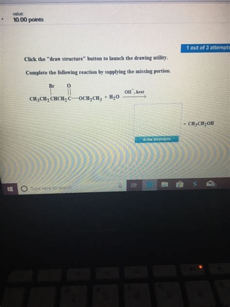 solved value 10 00 points 1 out of 3 attempts click the