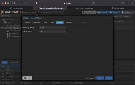 Run Pihole In An Lxc Container In Proxmox Luis Logs