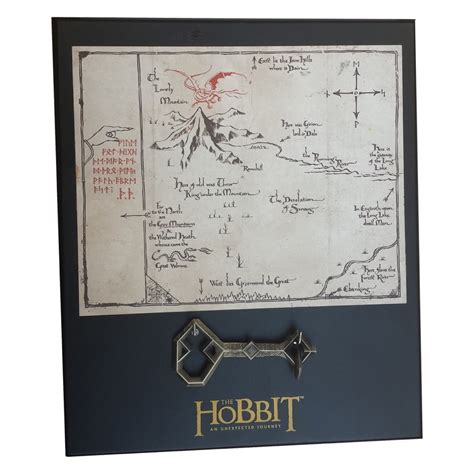 The Hobbit Thorin 8x10 Map And Key Figuristi Store