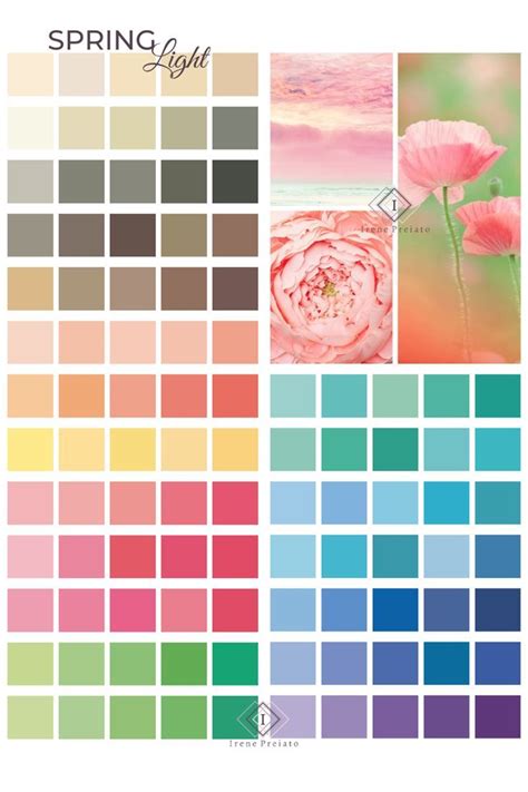 Pin By Sirkku Tiira On Light Spring Color Palette Light Spring Palette Spring Color Palette