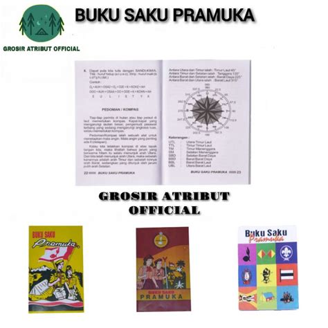 Jual Ready Stock Buku Saku Pramuka Sampul Baru Kuning Coklat Buku Pramuka Produk Super Premium