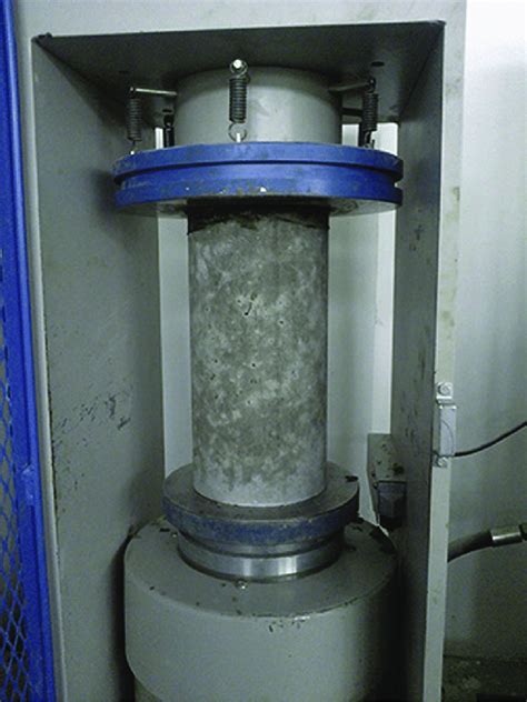 procedure for concrete compression test concrete sample 55 off