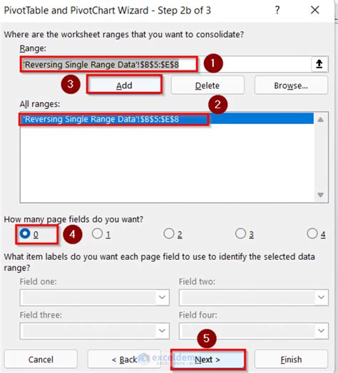 How To Reverse Pivot Table In Excel 3 Easy Ways Exceldemy