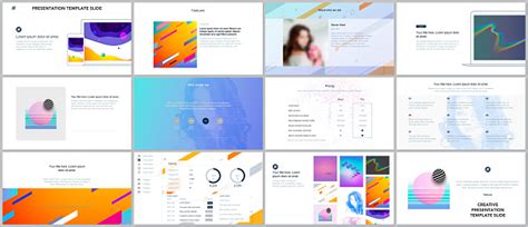 최소한의 프리젠테이션 포트폴리오 템플릿 흰색 바탕에 간단한 요소입니다 책자 커버 벡터 디자인입니다 전단지 전단지 책자에 대 한 프레 젠 테이 션 슬라이드를 보고 마케팅 광고