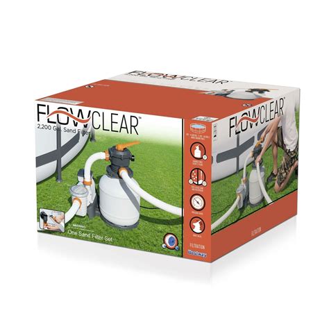 Bestway 58500e 2200gal Sand Filter Clamp Rotation For Above Ground