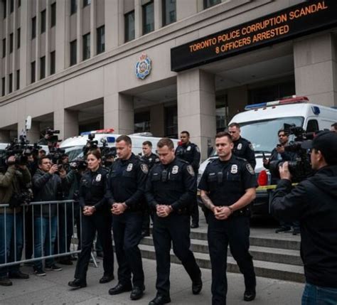 8 Toronto Police Officers Arrested In Corruption Scandal Urdu World