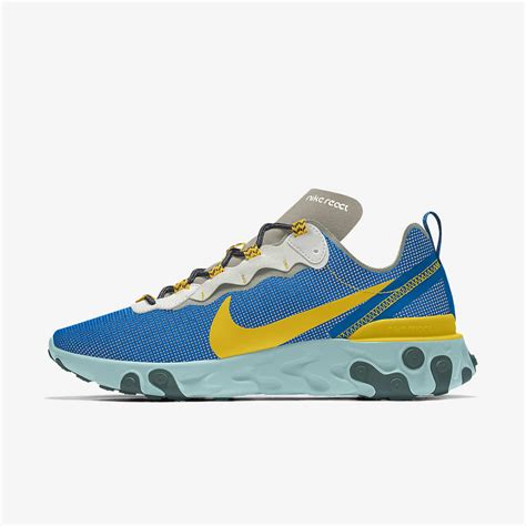 Nike React Element 55 Premium By You Custom Mens Shoe