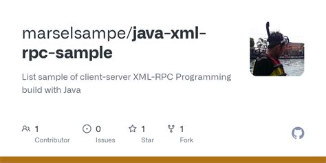 GitHub Marselsampe Java Xml Rpc Sample List Sample Of Client Server