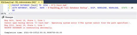 Mssql Server Backup And Restore To Network Path Using Xpcmdshell Database Math