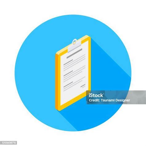 Clipboard Isometric Right View Icon Vector Isometric Stock Illustration Download Image Now