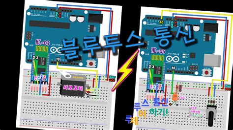 【아두이노 배우기】 블루투수 무선 서보모터 제어하기 Youtube