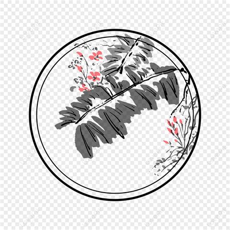 Cake Inklower Flower Bordertreeborder Drawingframe Free Png And