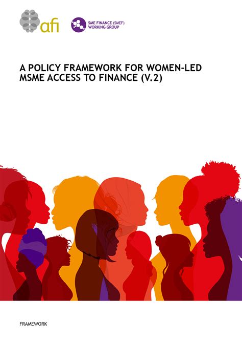 A Policy Framework For Women Led Msme Access To Finance V 2