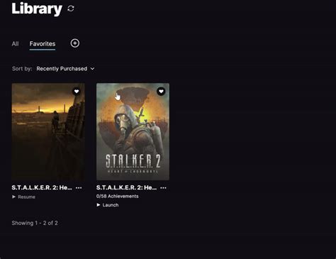 How To Verify Game Files On Epic Games Store S T A L K E R 2 HEART OF CHORNOBYL