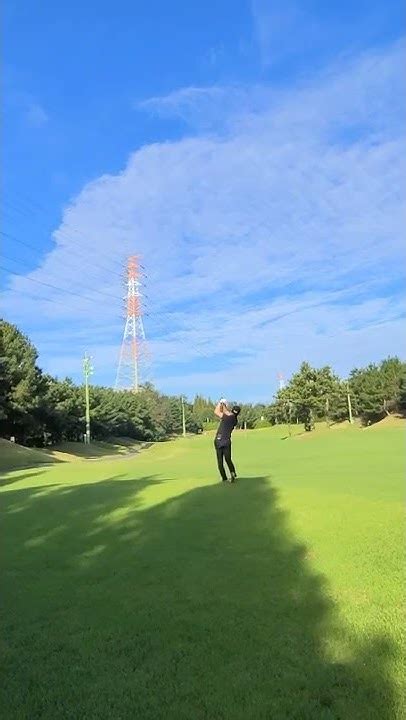 골프존 카운티 구미 In코스 7번홀 파5 세컨 5번아이언 샷 Youtube