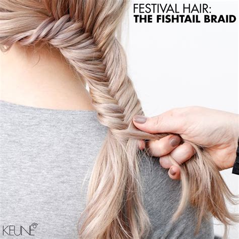 How To Fishtail Braid Diagram