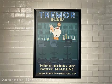 Ush Earthquake Tremor Bar Poster Micechat