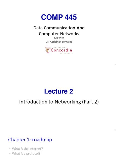 Lecture 2 Intro Comp445 Pdf Computers