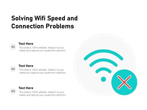 Solving Wifi Speed And Connection Problems Ppt Powerpoint Presentation
