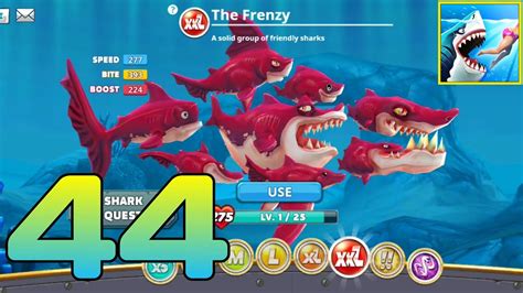 Hungry Shark - gameplay walkthrough - part 44 (android) - YouTube