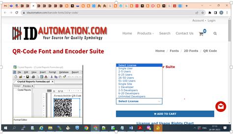 Qr Code Scanning With Idautomation Font In Oracle R12 Verson