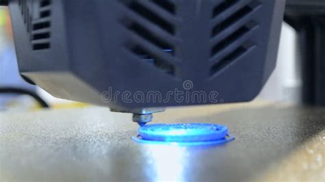 3d Printer 3d Printing 3d Printer Printing Process 3d Printer Creating Object Stock Footage