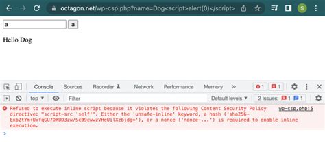 Bypass CSP Using WordPress By Abusing Same Origin Method Execution Blog Octagon Networks