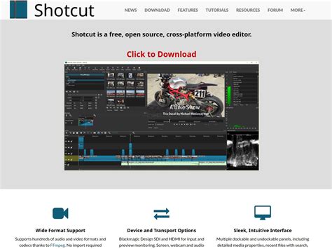 Shotcut Open Source Video Editor — Buzzsonic