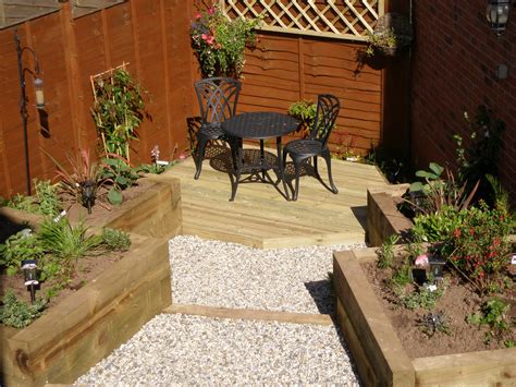 Small Garden Designs With Sleepers Fasci Garden