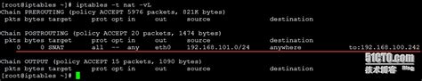 iptables SNAT DNAT测试 程序员大本营