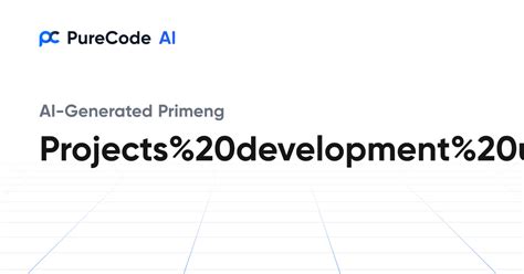 Build Great Primeng Projects Development Ui Pack Components Faster