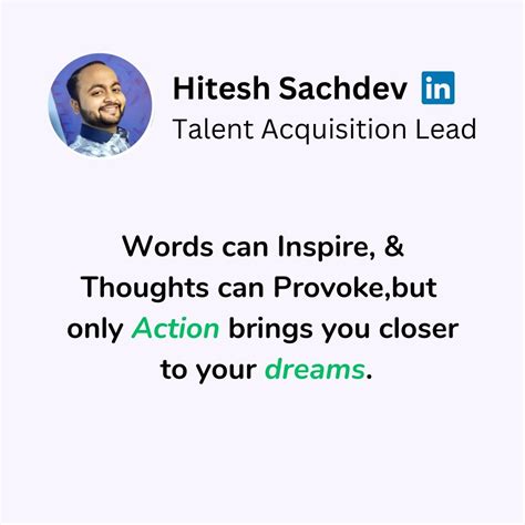 Hitesh Sachdev On Linkedin Leadership Motivation Dreambig Takeaction Careergrowth