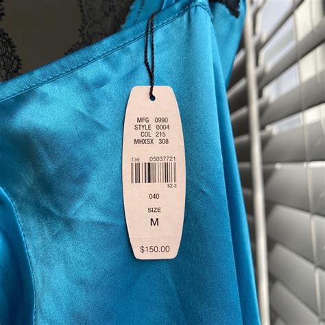 Victorias Secret Sexyyyyyy Lacey Bright Blue Dress Depop