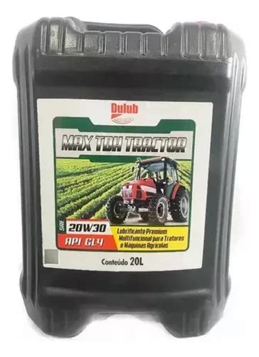 Óleo P Trator Dulub Max Tdh Tractor 20w30 Balde 20l Frete Grátis