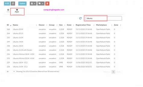 Creating Ubuntu And Debian Virtual Machines On Opennebula Computingforgeeks